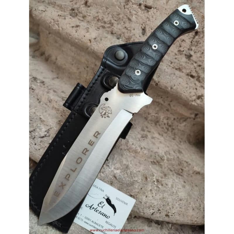 SUPER OFERTA MACHETE EXPLORER J&V MIKARTA NEGRA