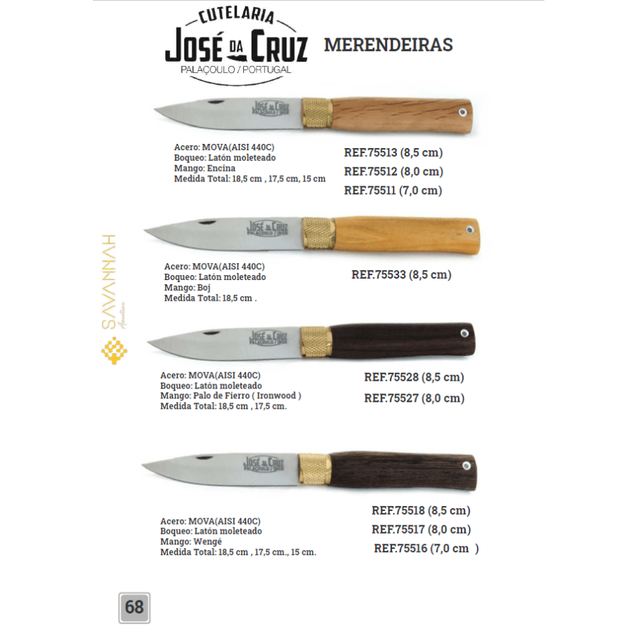 NOVEDAD NAVAJA MERENDEIRAS JOSE DA CRUZ