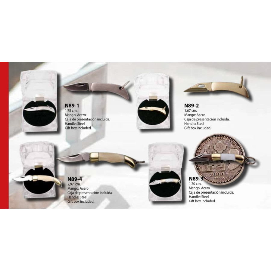 NOVEDAD NAVAJA MINIATURA CON CAJA