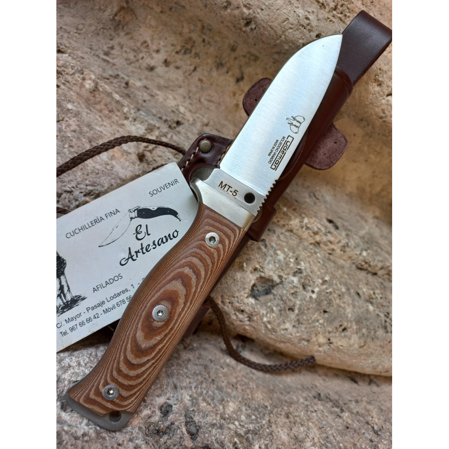 CUCHILLO MT5 CUDEMAN MOVA MARRÓN 120-X*