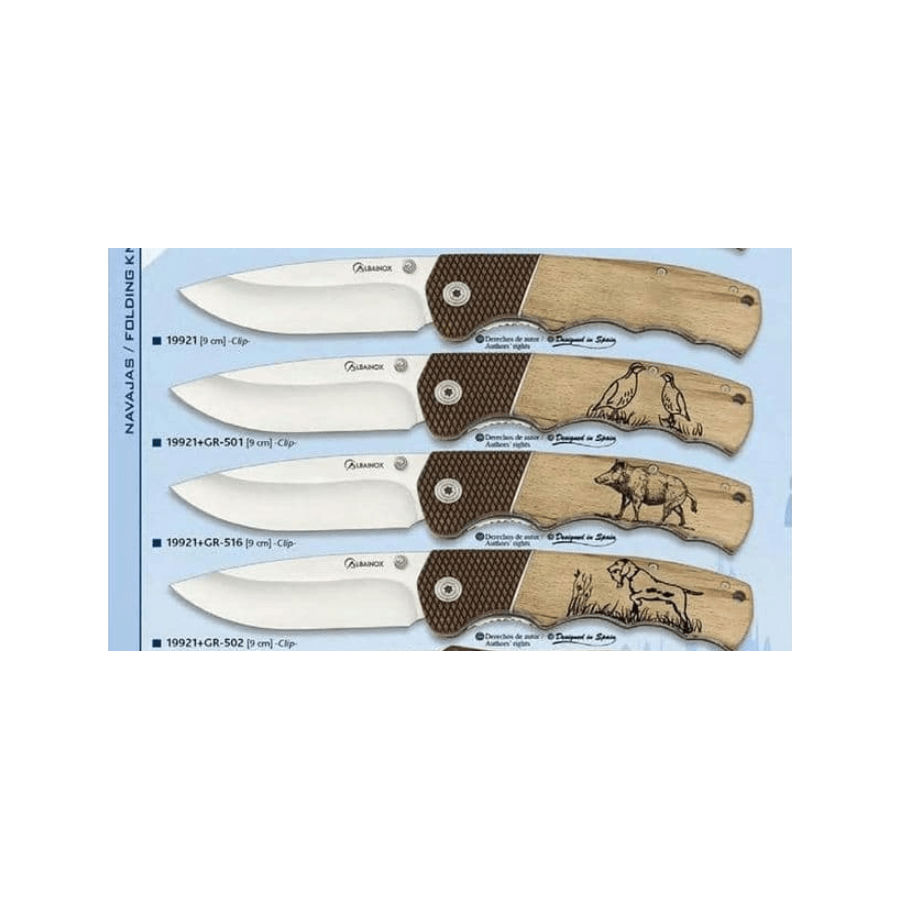 NOVEDAD NAVAJA VIROLA MADERA