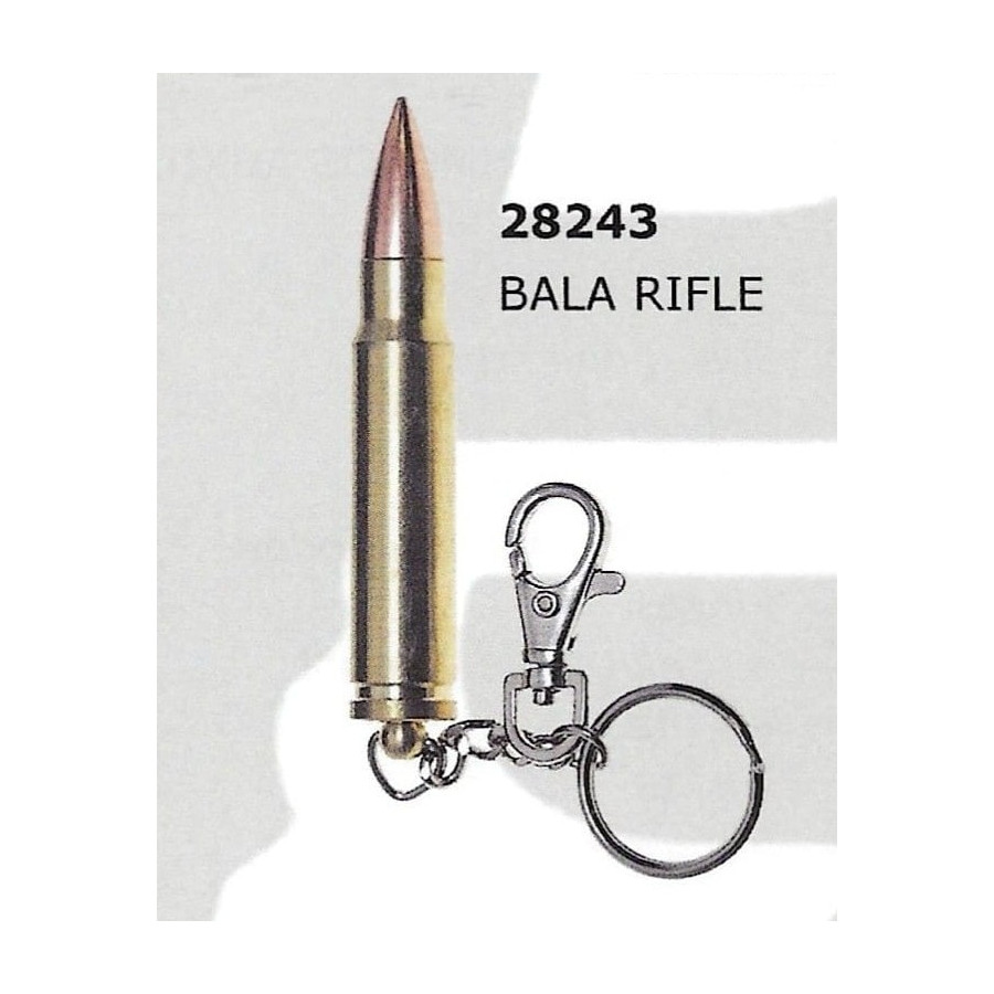 LLAVERO BALA RIFLE
