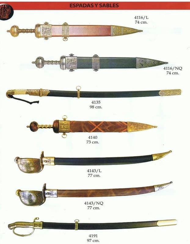 NOVEDAD ESPADA O SABLE - Cuchilleria El Artesano